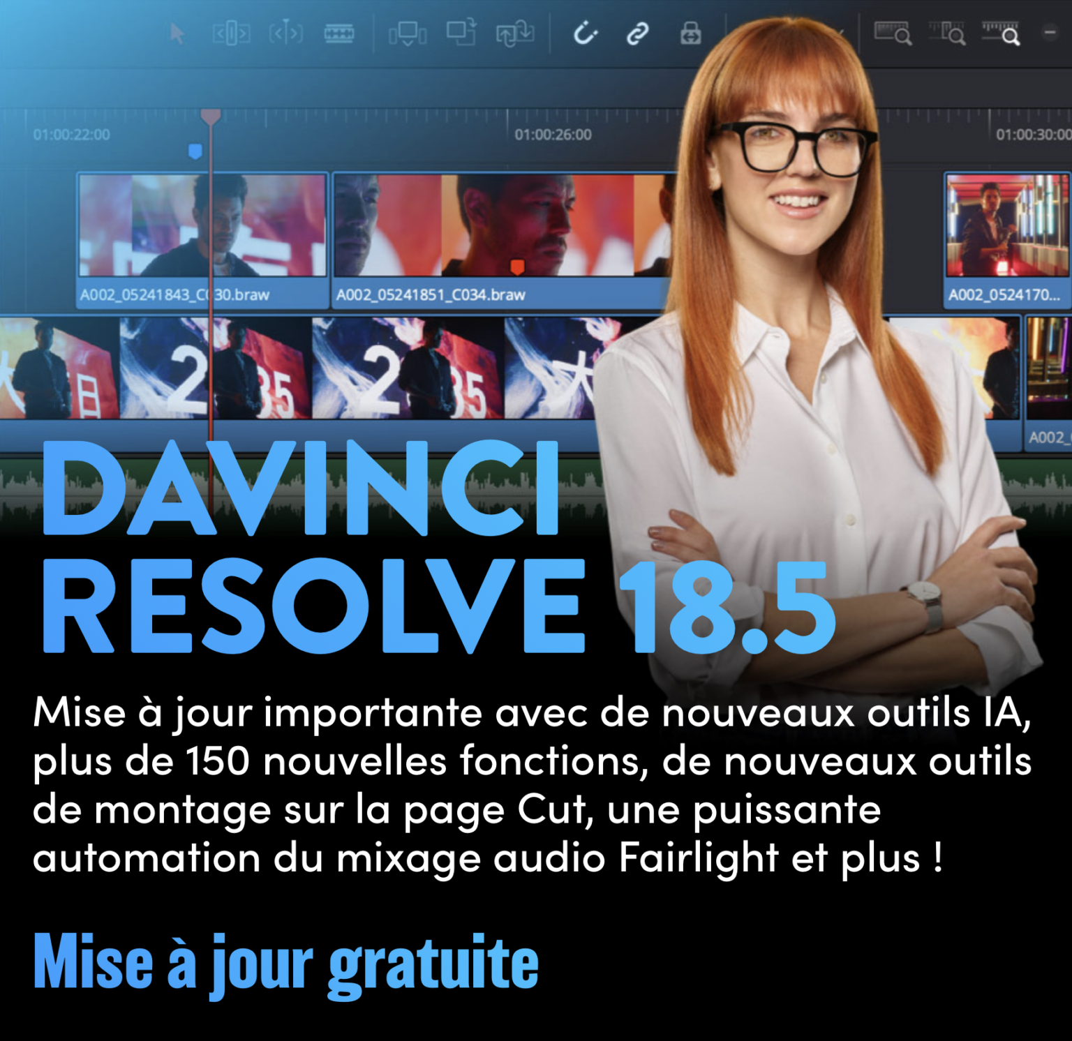 Les nouveautés de DaVinci Resolve 18.5 - DID Technology