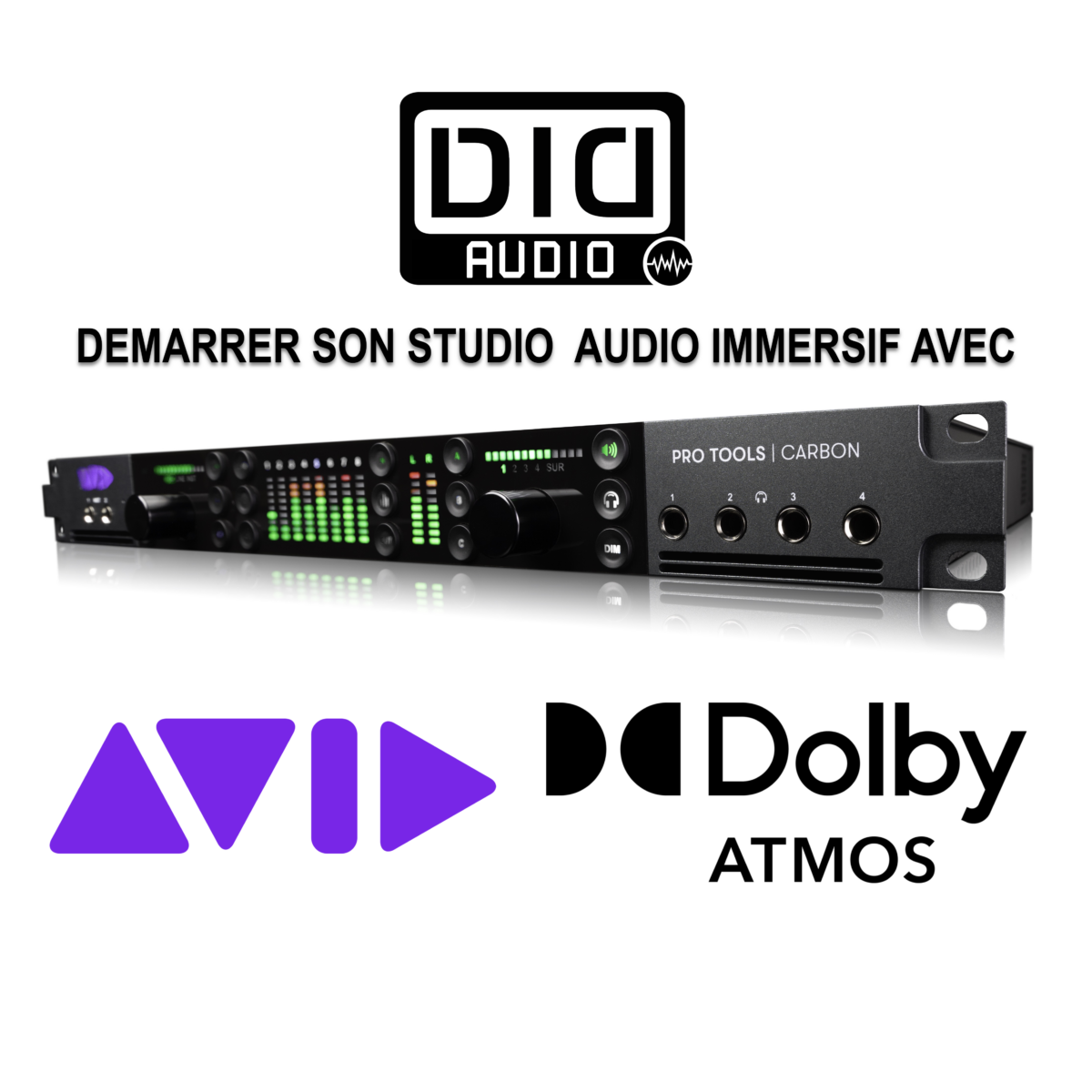 Quelle interface audio pour démarrer son studio Dolby Atmos ? - DID ...
